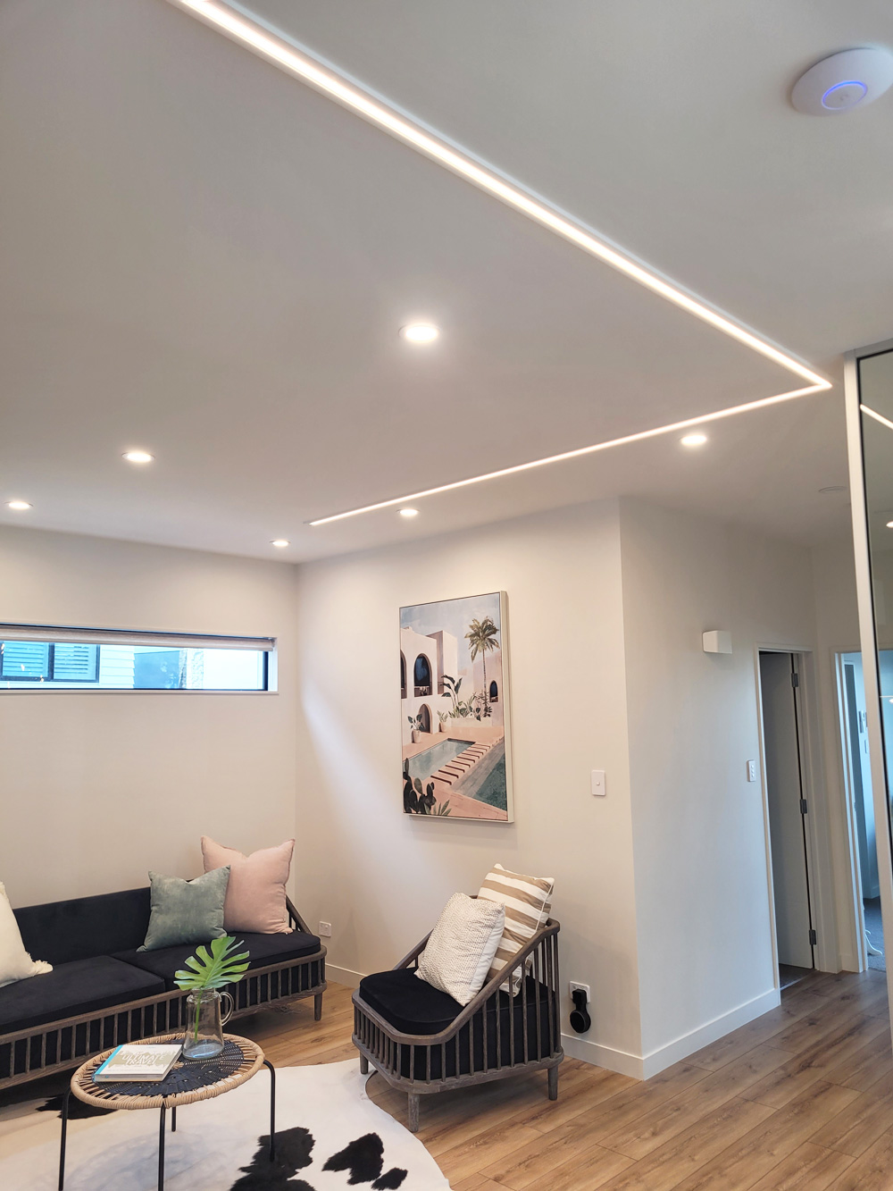 High Density Strip Lighting - Ceiling Installation