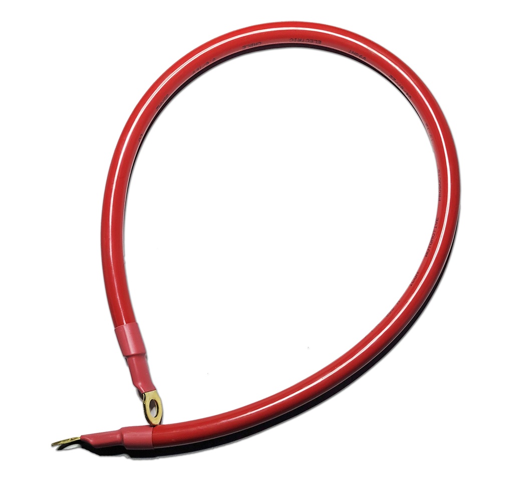Heavy Duty Battery Cable - 750mm Red