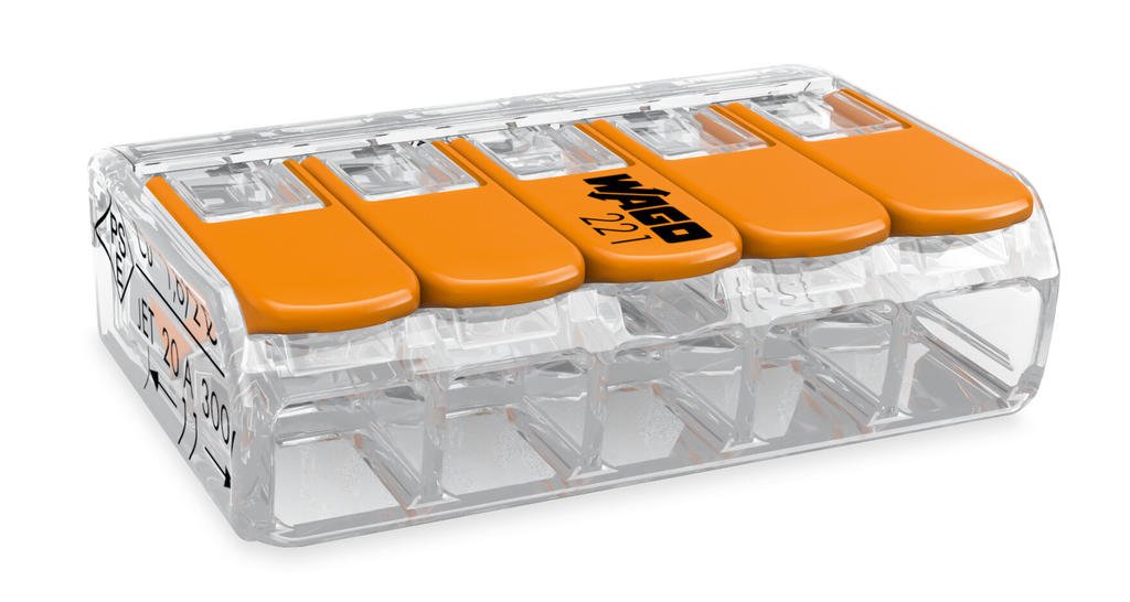 Wago (5 Way) Splice Connector | Dualcom Technology